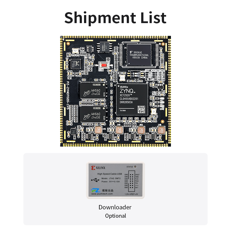 Puzhi FPGA ZYNQ7000 ZYNQ7020 Core Board
