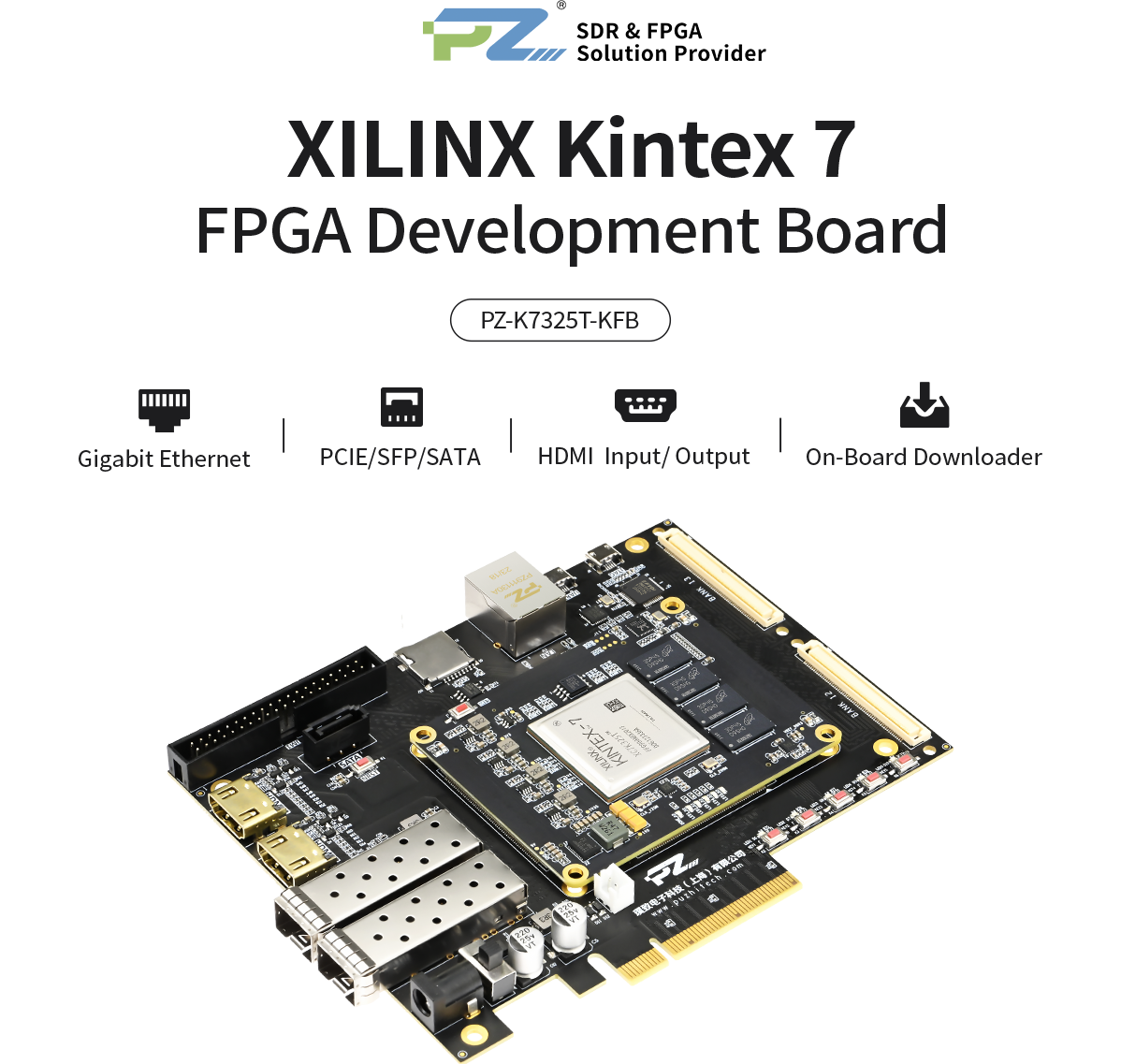 Puzhi FPGA Kintex-7 K7325T Development Board